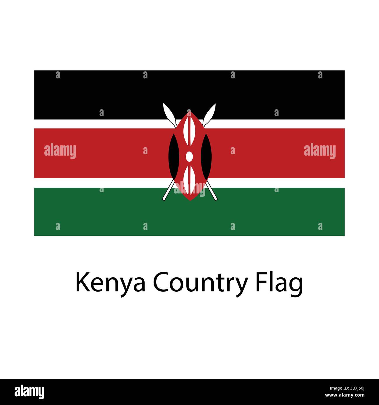Kenya 1 2 Stock Vector Images - Alamy