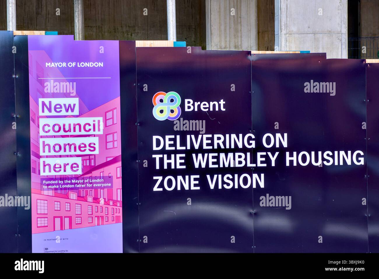 Building For Brent New Council Homes, Wembley, Borough of Brent, London ...