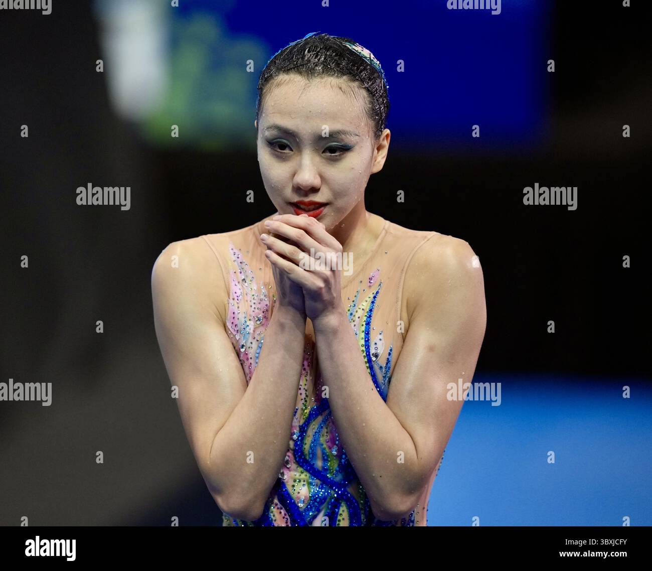 Singapore, Singapore. 18th July, 2025. China’s XU Huiyan standing out ...