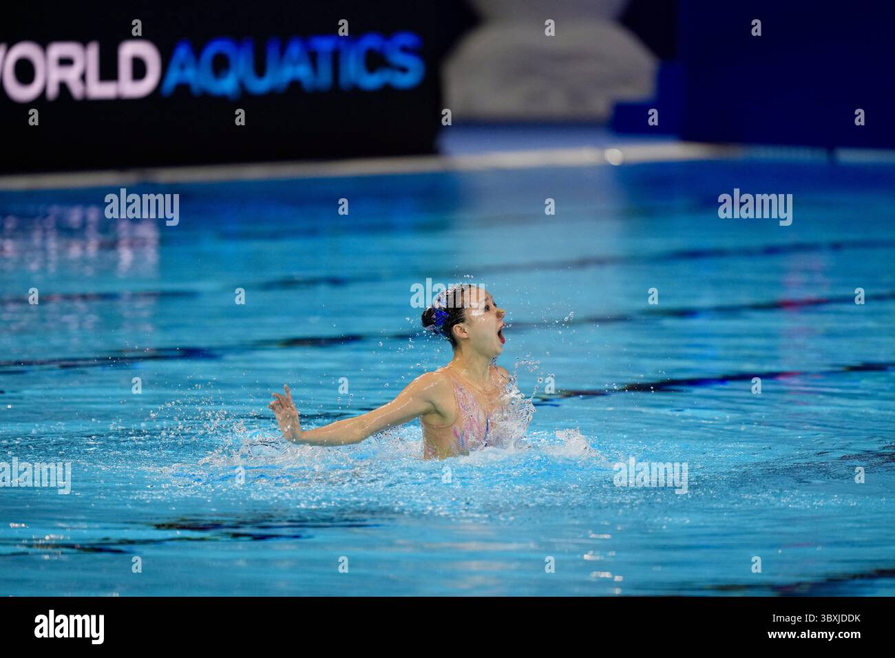 Singapore, Singapore. 18th July, 2025. China’s XU Huiyan standing out ...