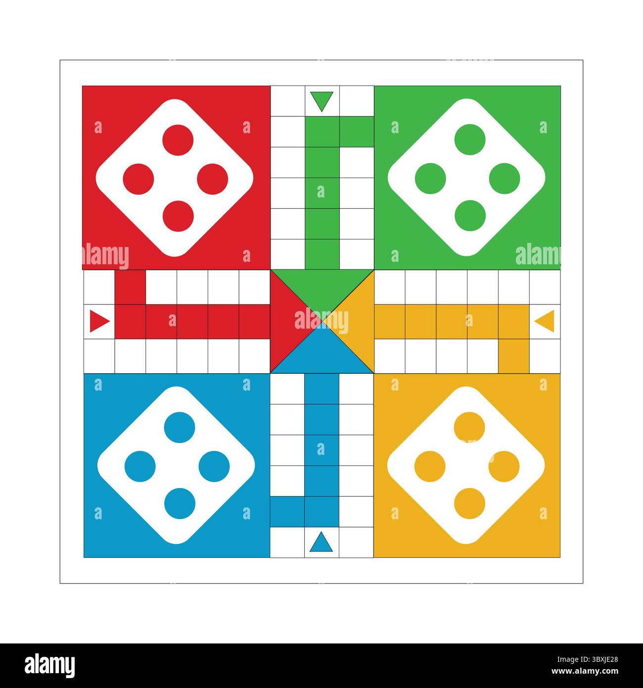 Ludo isolated Stock Vector Images - Alamy