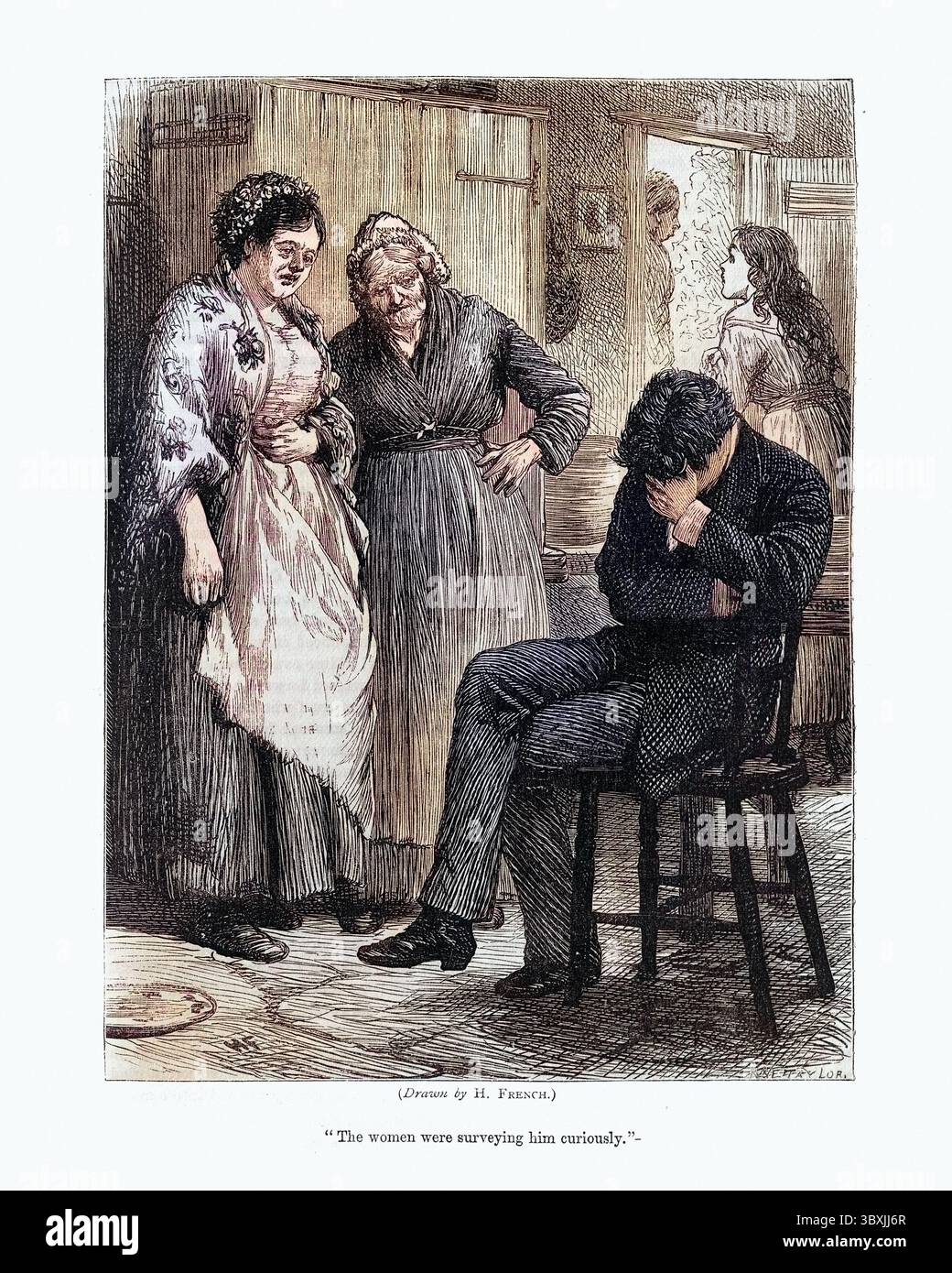 Man woman in vintage Cut Out Stock Images & Pictures - Alamy