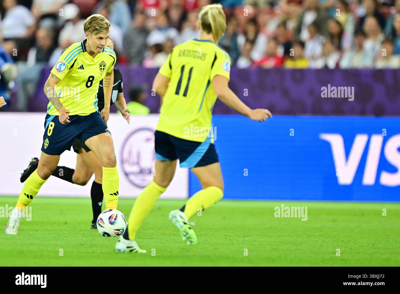 17 July 2025, Switzerland, Zürich: Soccer, Women: European Championship ...