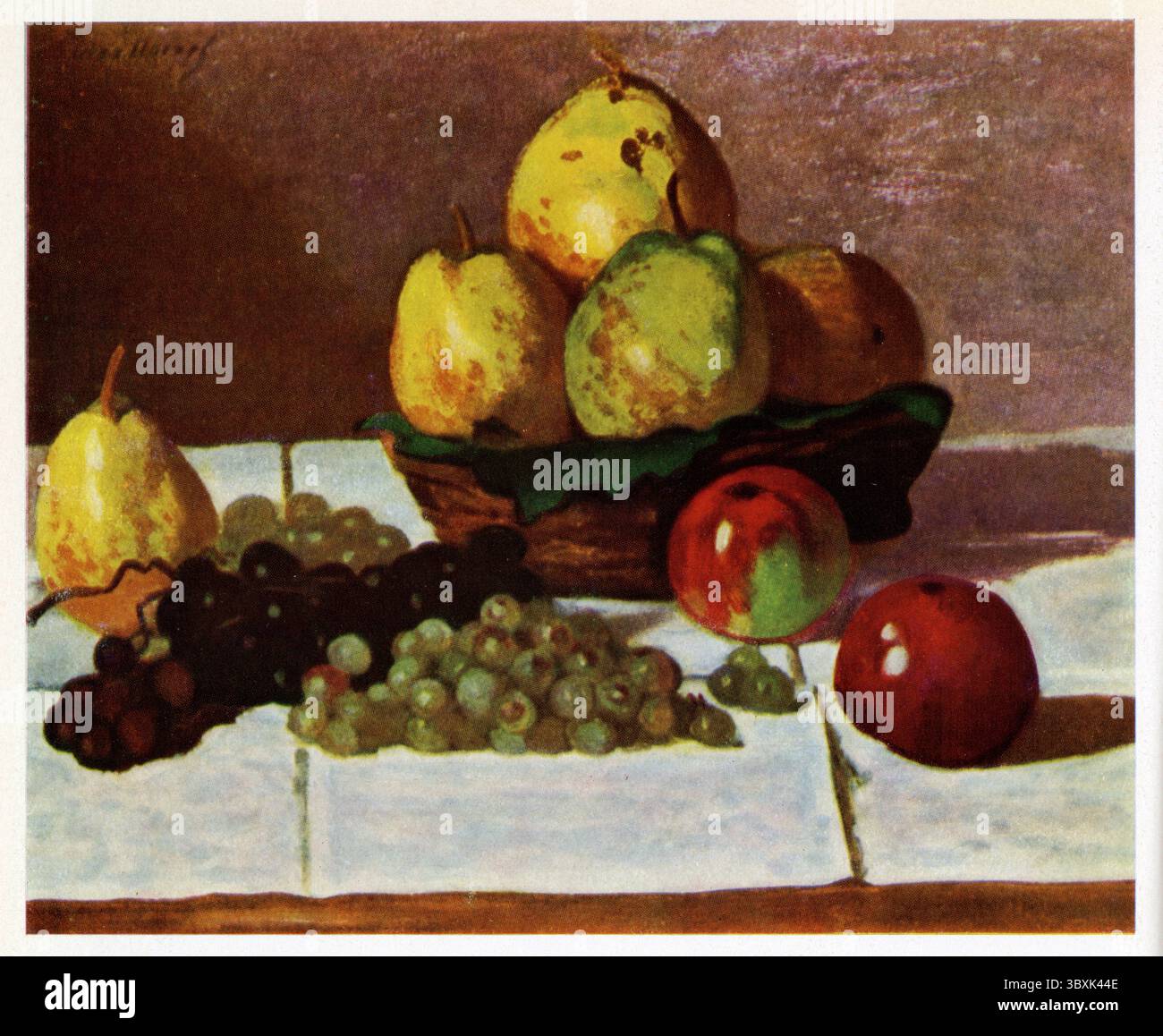 Claude Monet. Nature morte aux fruits. Vers 1869. Huile Stock Photo - Alamy