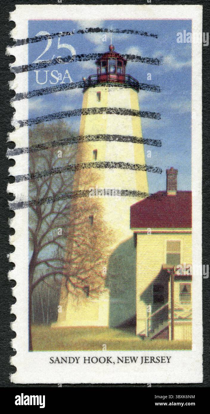 UNITED STATES OF AMERICA - CIRCA 1990: A stamp printed in USA shows ...
