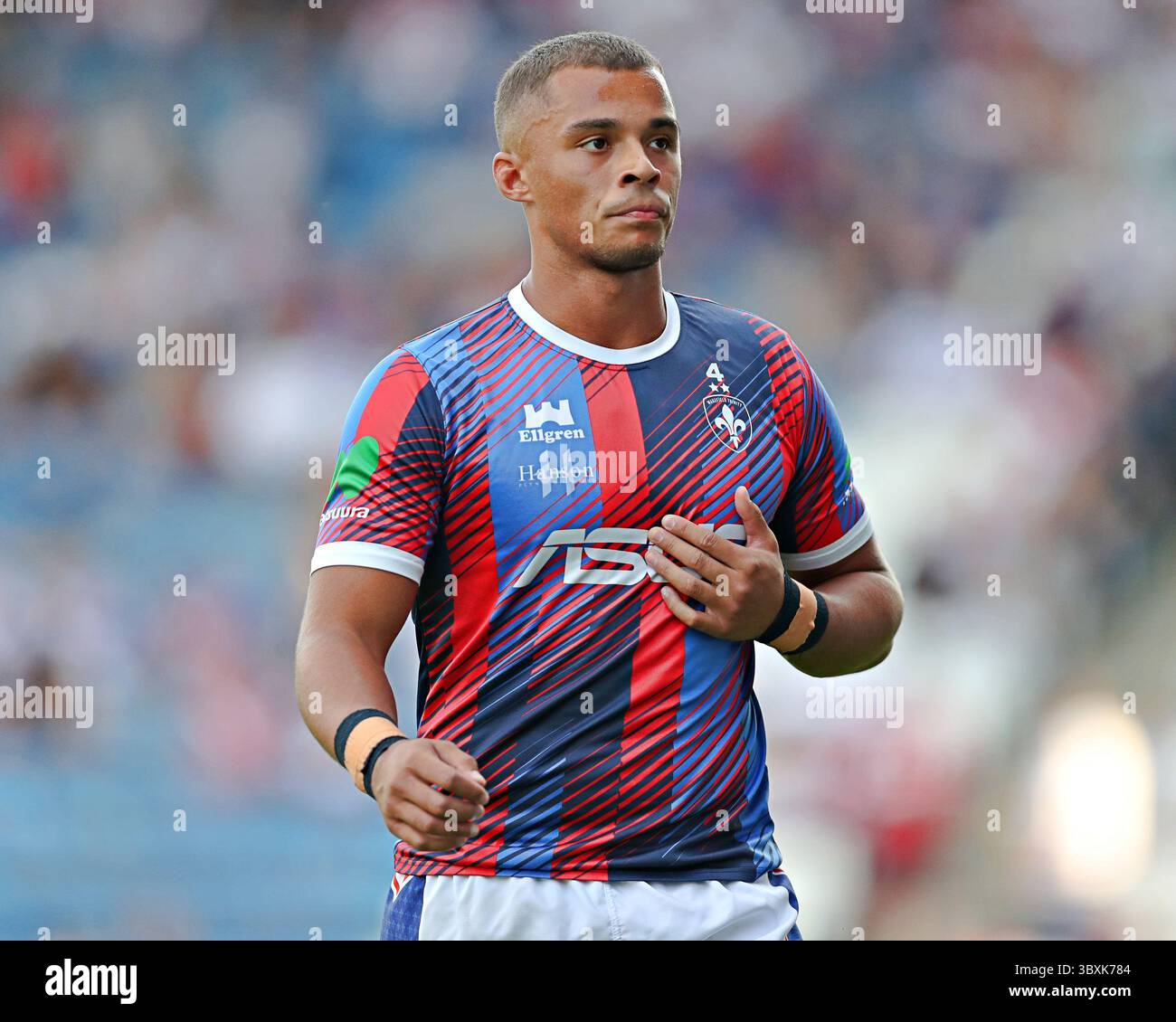 Corey Hall of Wakefield Trinity before the Betfred Super League round ...