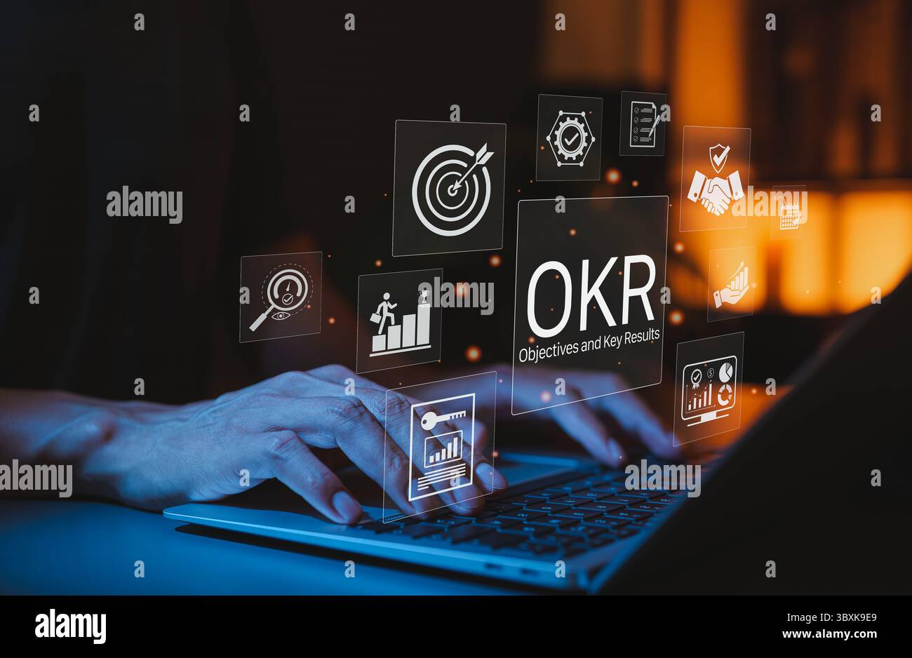 Business metrics analysis performance tracking hi-res stock photography and images - Alamy