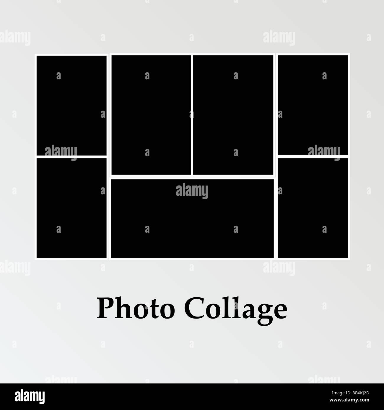 Photo collage abstract poster Stock Vector Images - Alamy