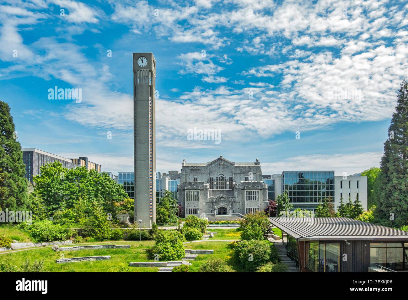 Walter c koerner clock tower hi-res stock photography and images - Alamy