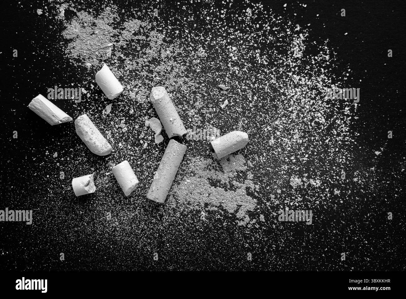 Top view crushed grated Black and White Stock Photos & Images - Alamy