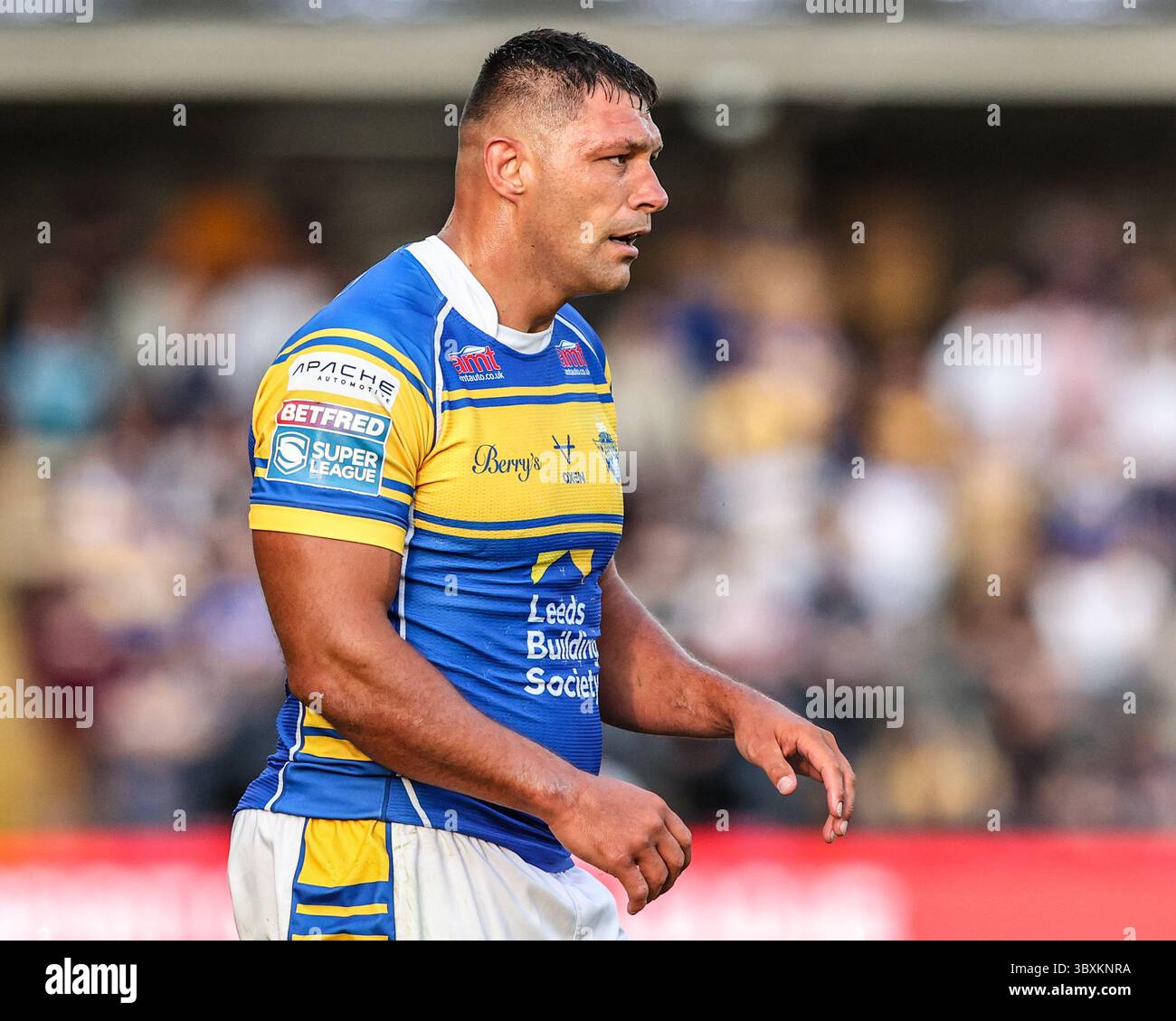 Ryan Hall of Leeds Rhinos during the Betfred Super League round 19 ...