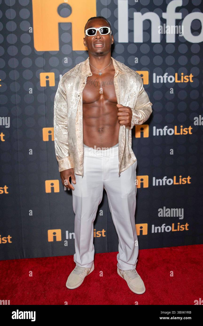 Stanley Morisseau beim InfoList Pre Comic-Con Bash 2025 im Nachtclub Academy LA. Los Angeles, 17 ...