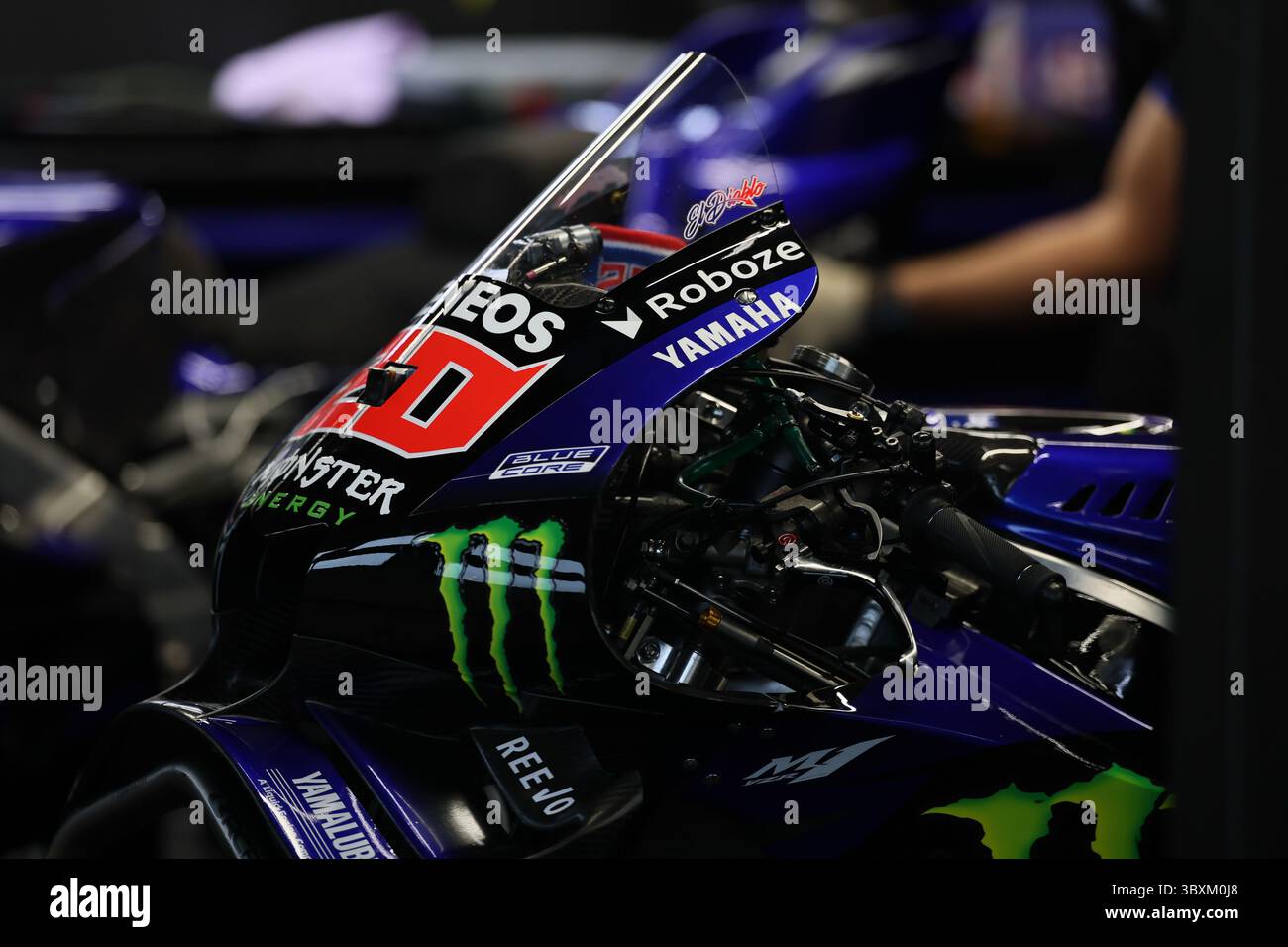 BRNO, CZECH REPUBLIC - JULY 18: A general view of the Monster Energy ...