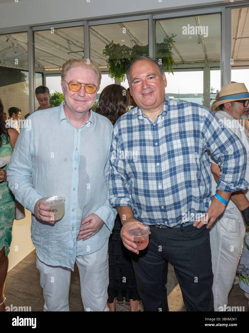 David Shusterman and John Nicholas attends Dan's Chefs of the Hamptons ...