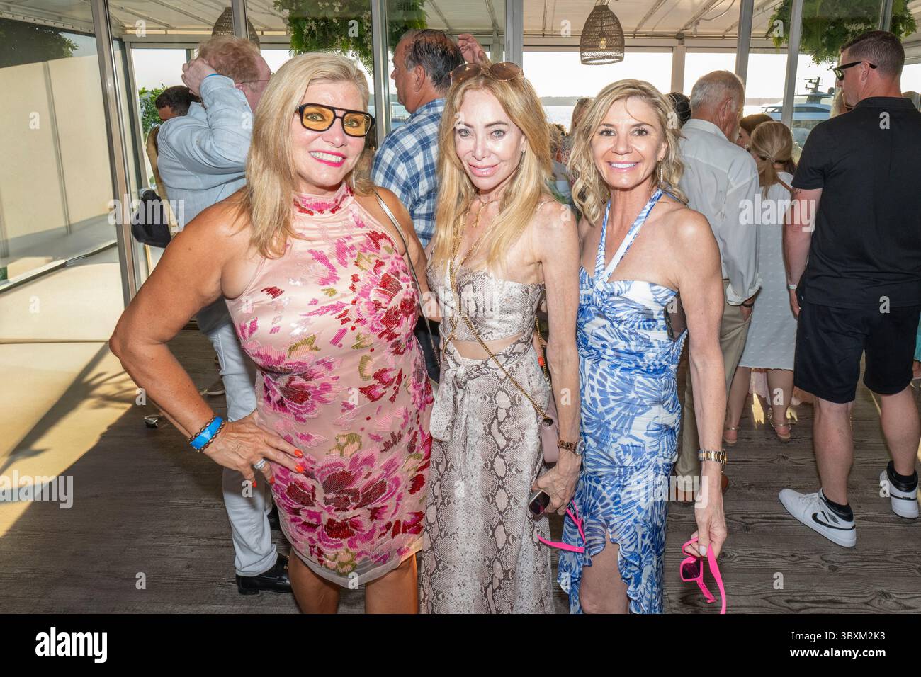 Joan Macri, Anna Houssels and Cindy Karen attends Dan's Chefs of the ...