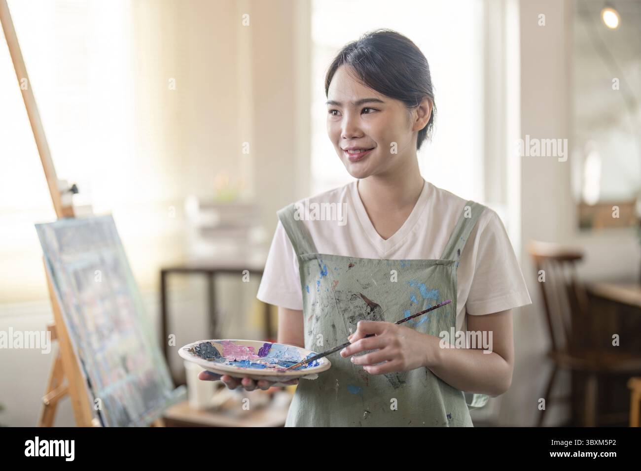 Woman expressing emotion in art hi-res stock photography and images - Alamy