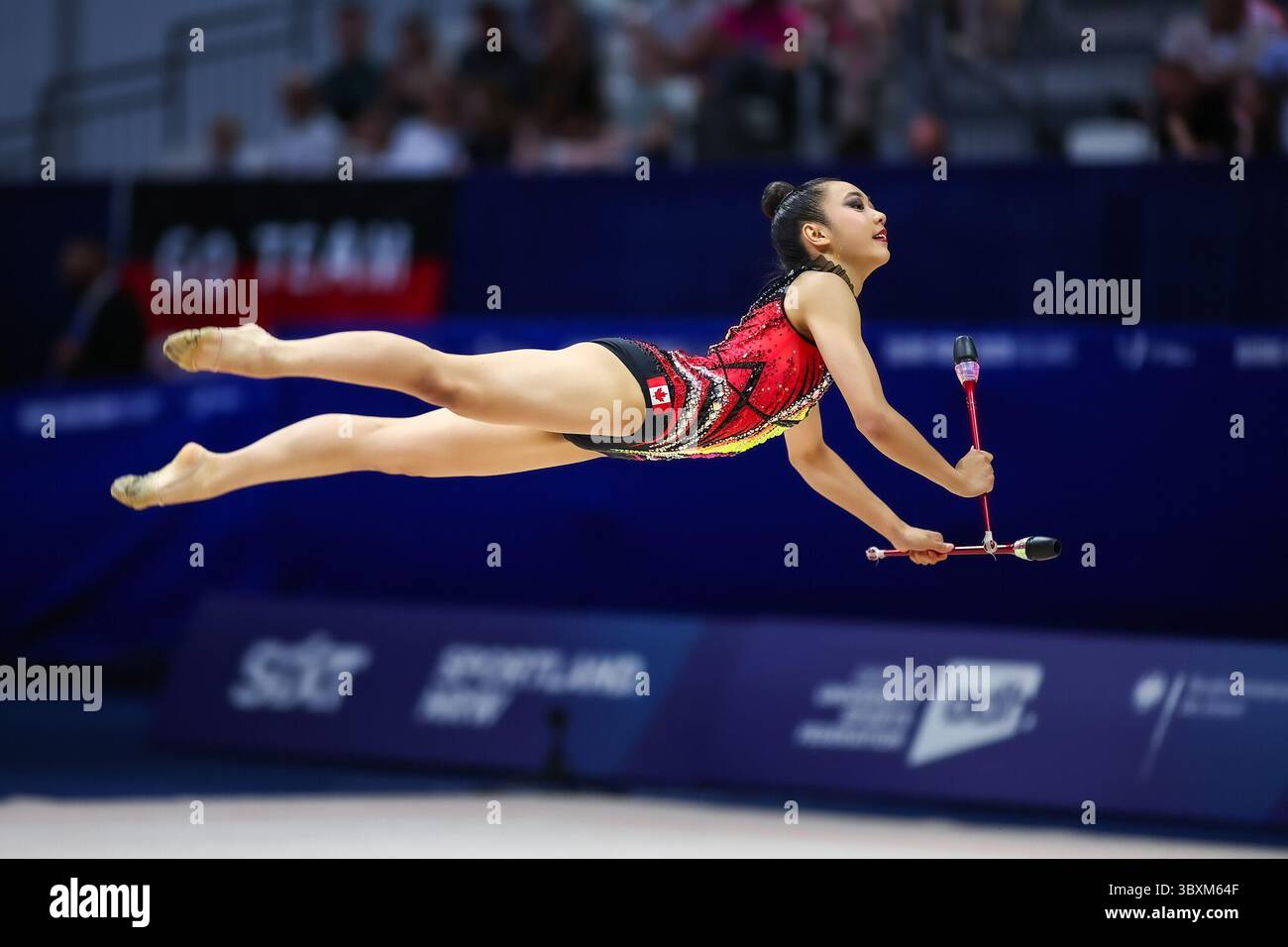 Pin Rong Lee (Canada) at second day of qualification; Rhine-Ruhr 2025 ...