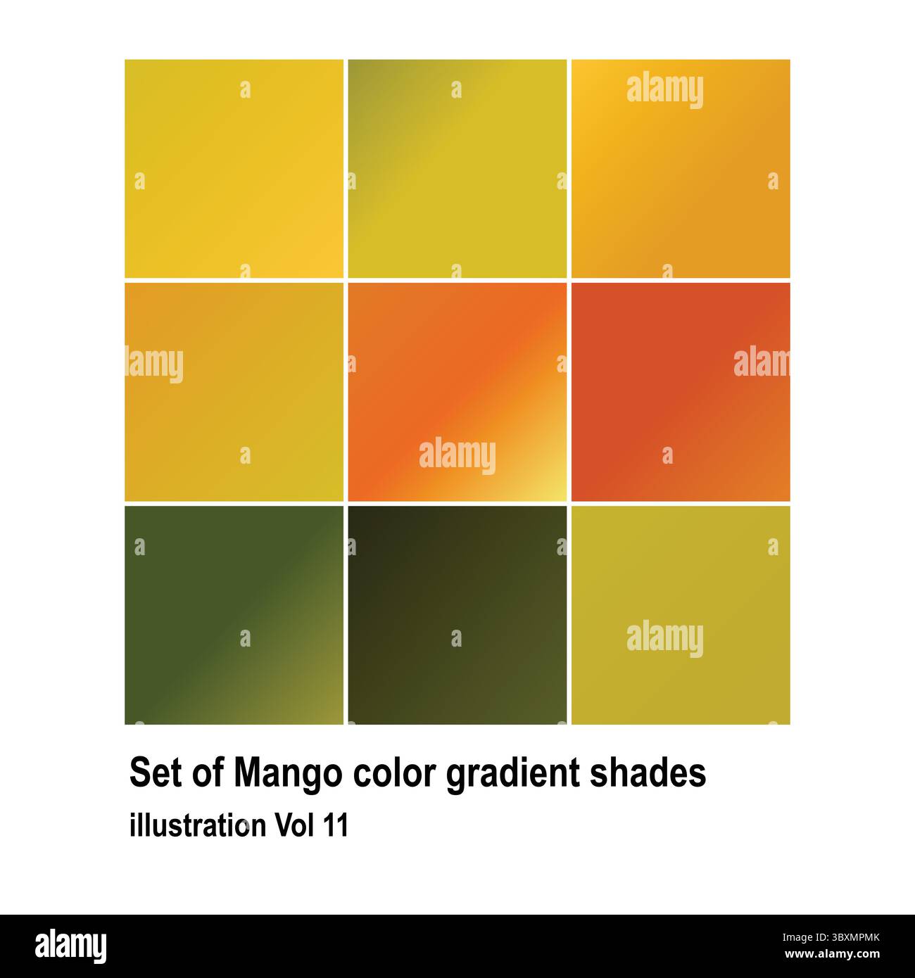 Colorful mango vector design Cut Out Stock Images & Pictures - Alamy