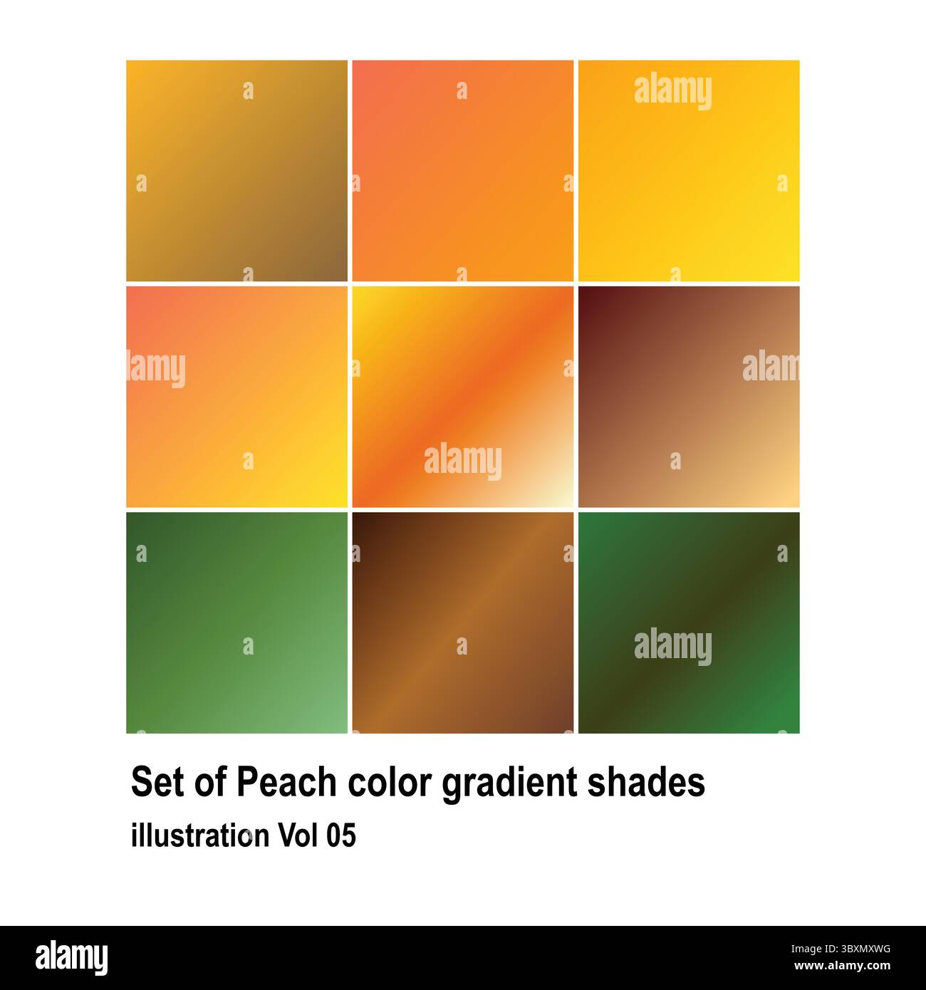 Peach gradient Cut Out Stock Images & Pictures - Alamy