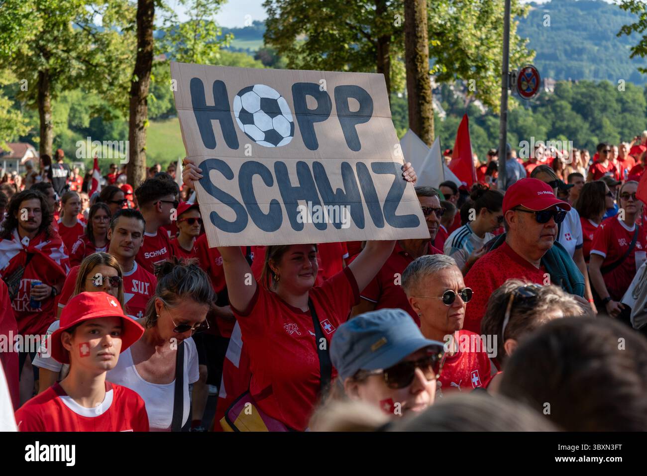 Football soccer fans support hi-res stock photography and images - Alamy