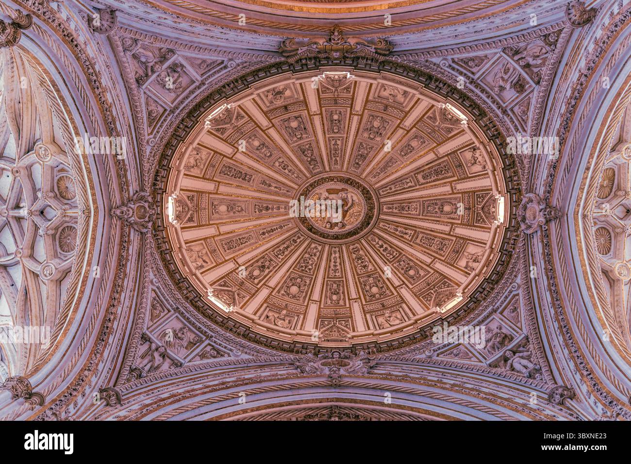 Heavenly Carved Dome adorns the ceiling of the Mosque-Cathedral of ...
