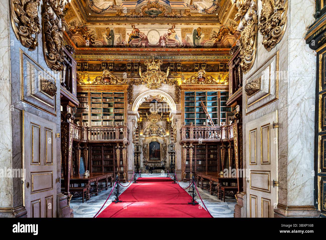 The Johannine Library, Biblioteca Joanina is a Baroque library situated ...