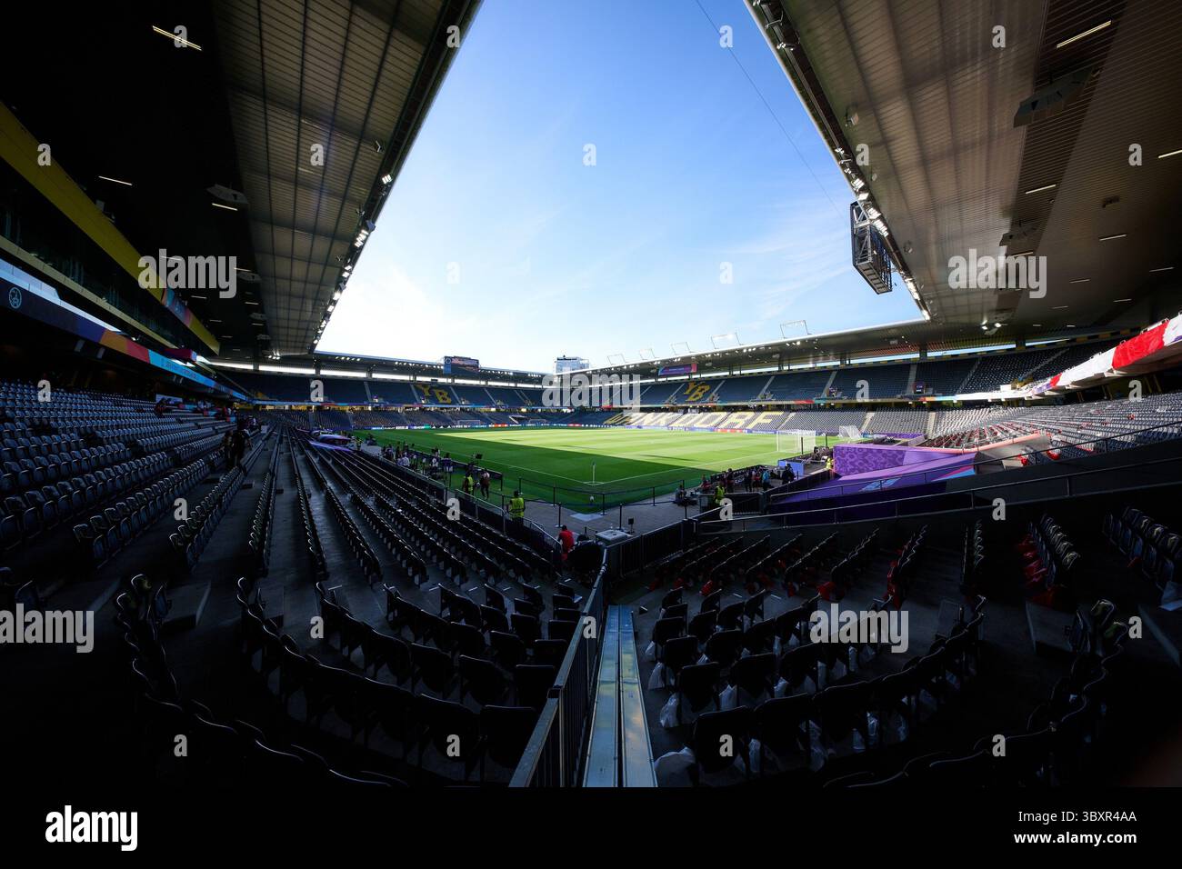 Innenansicht des Stadions Wankdorf UEFA Womens Euro 2025, Viertelfinale ...