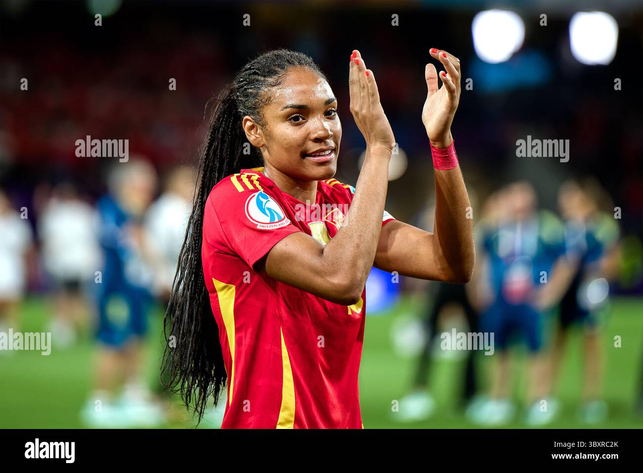 Bern, Switzerland, July 18th 2025: Salma Paralluelo (18 Spain) after ...