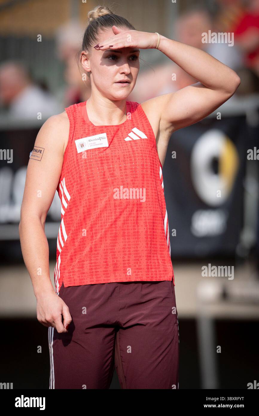 Wetzlar, Deutschland. 18th July, 2025. Sophia Junk (LG Rhein-Wied); Fast Arms, Fast Legs am 18. ...