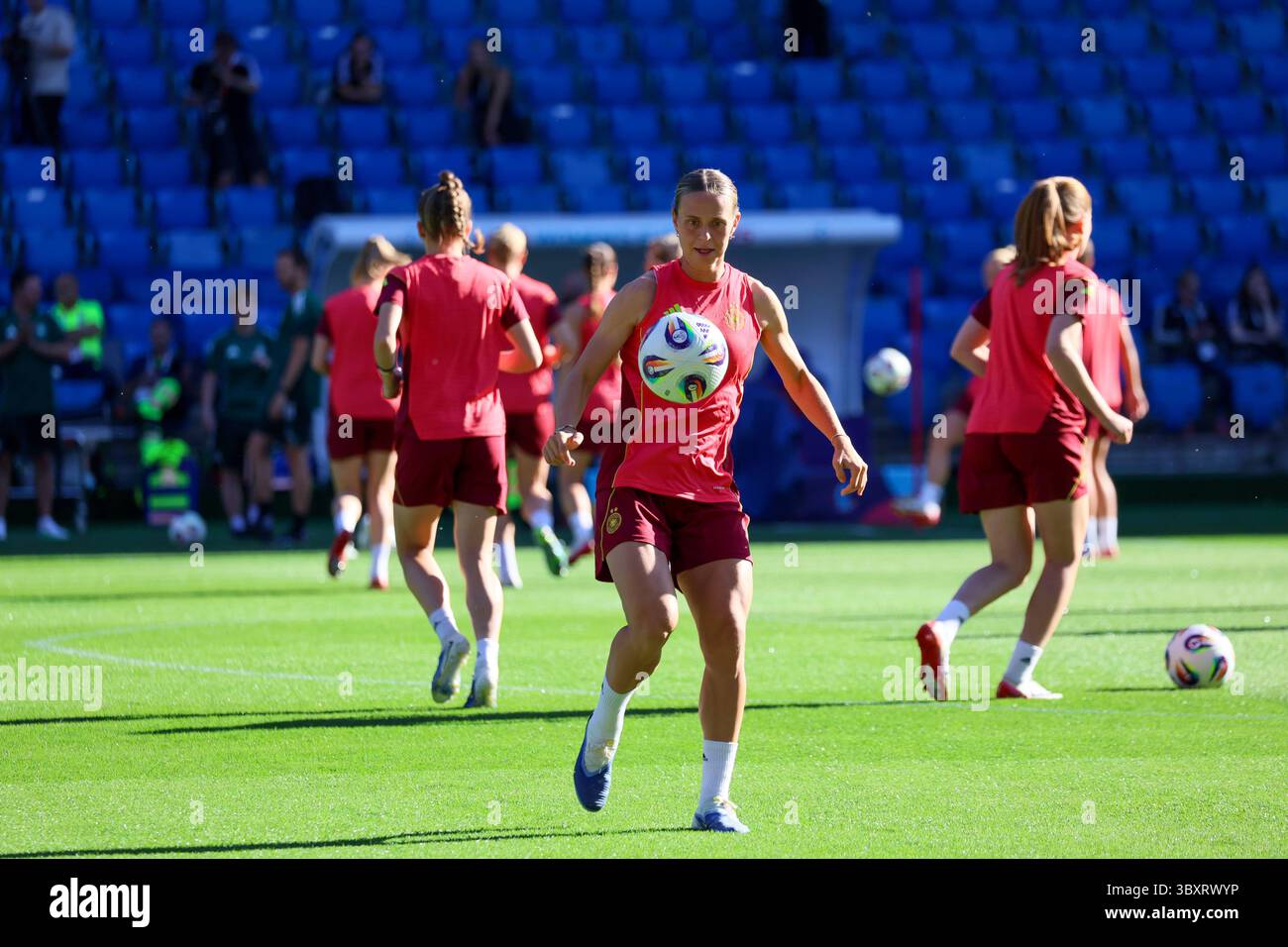 Basel, Schweiz 18. Juli 2025: DFB - Frauen Nationalmannschaft - Euro 2025 - Abschlusstraining Im ...