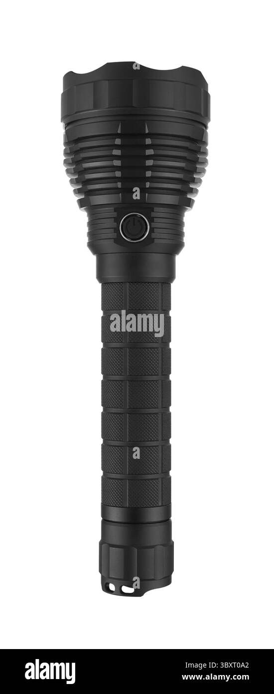 Flashlight, isolated on white background Stock Photo - Alamy