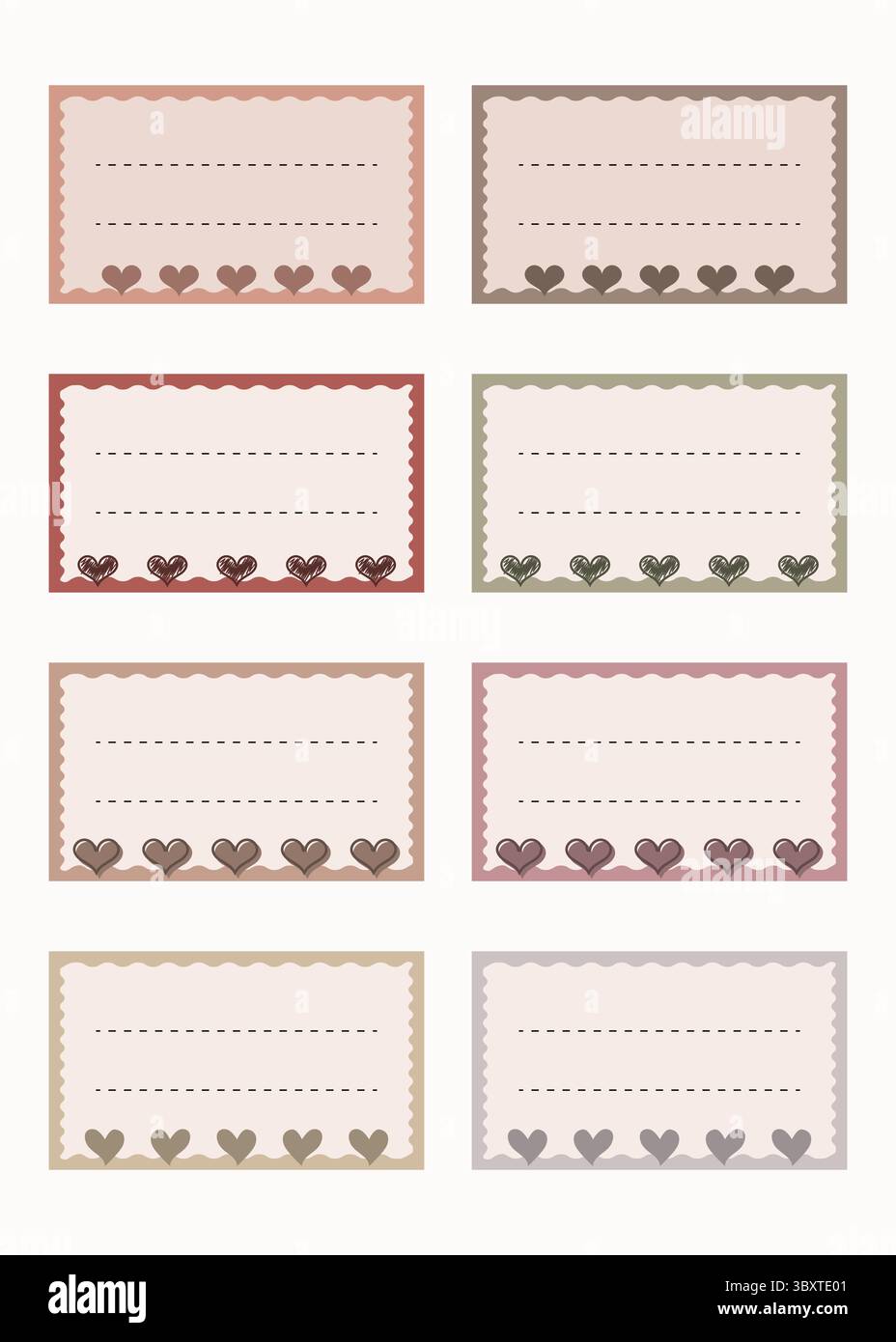 Vintage tag illustration Cut Out Stock Images & Pictures - Alamy