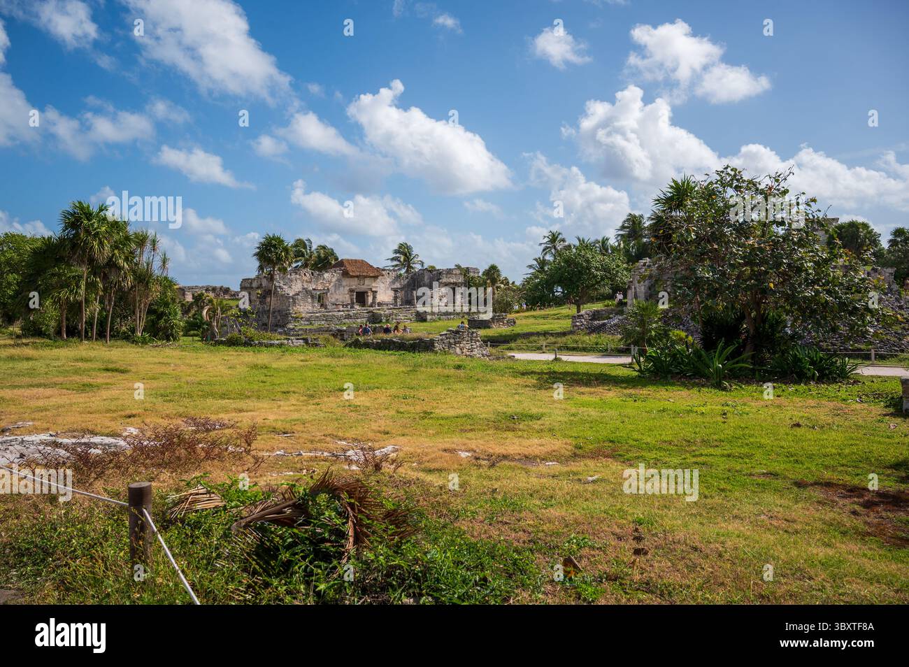 Mayan temple grounds hi-res stock photography and images - Alamy