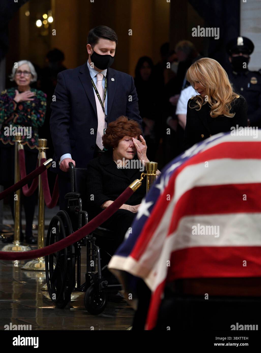 December 9, 2021, Washington, DC, USA: Betty Meyer, former secretary ...