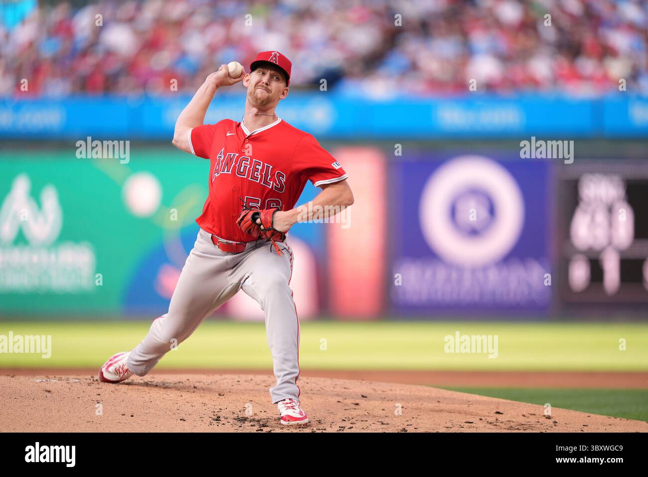 Los Angeles Angels' Ryan Zeferjahn plays during a baseball game Friday ...