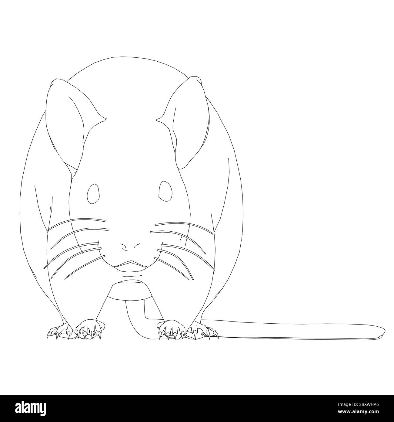 Innocent animal drawing Stock Vector Images - Alamy