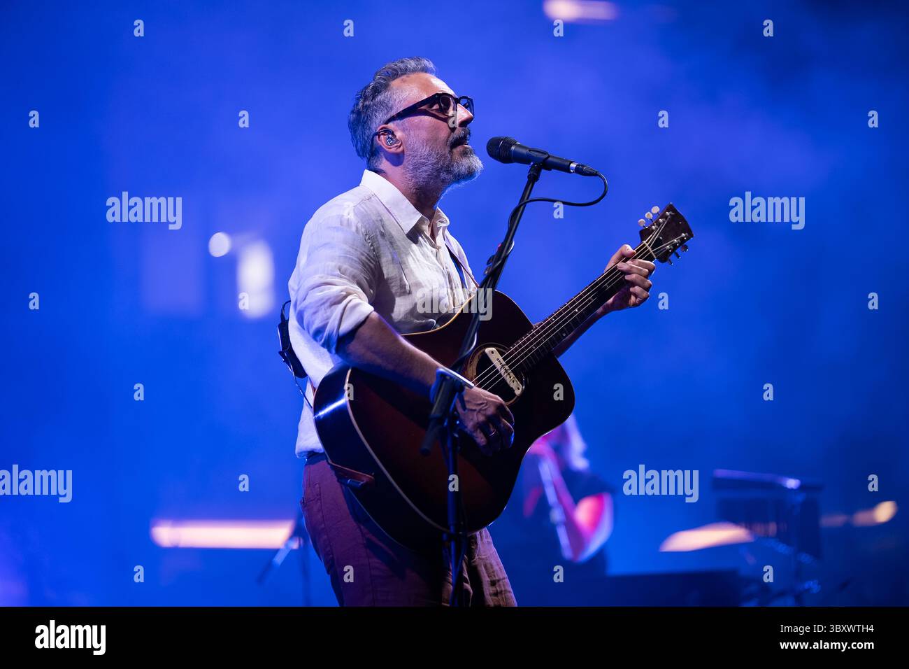 Dario Brunori aka Brunori Sas performs live at the Grand Events Arena ...