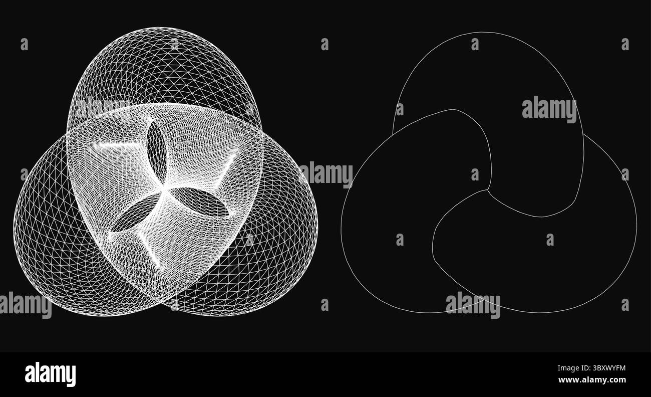 A lot of shapes Black and White Stock Photos & Images - Alamy