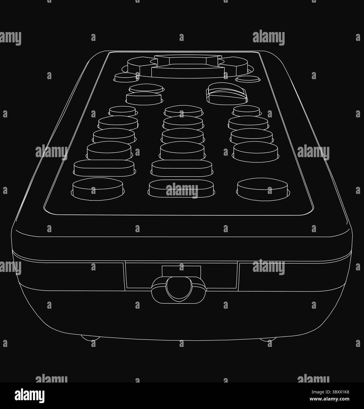 Abstract technical concept background from Black and White Stock Photos ...