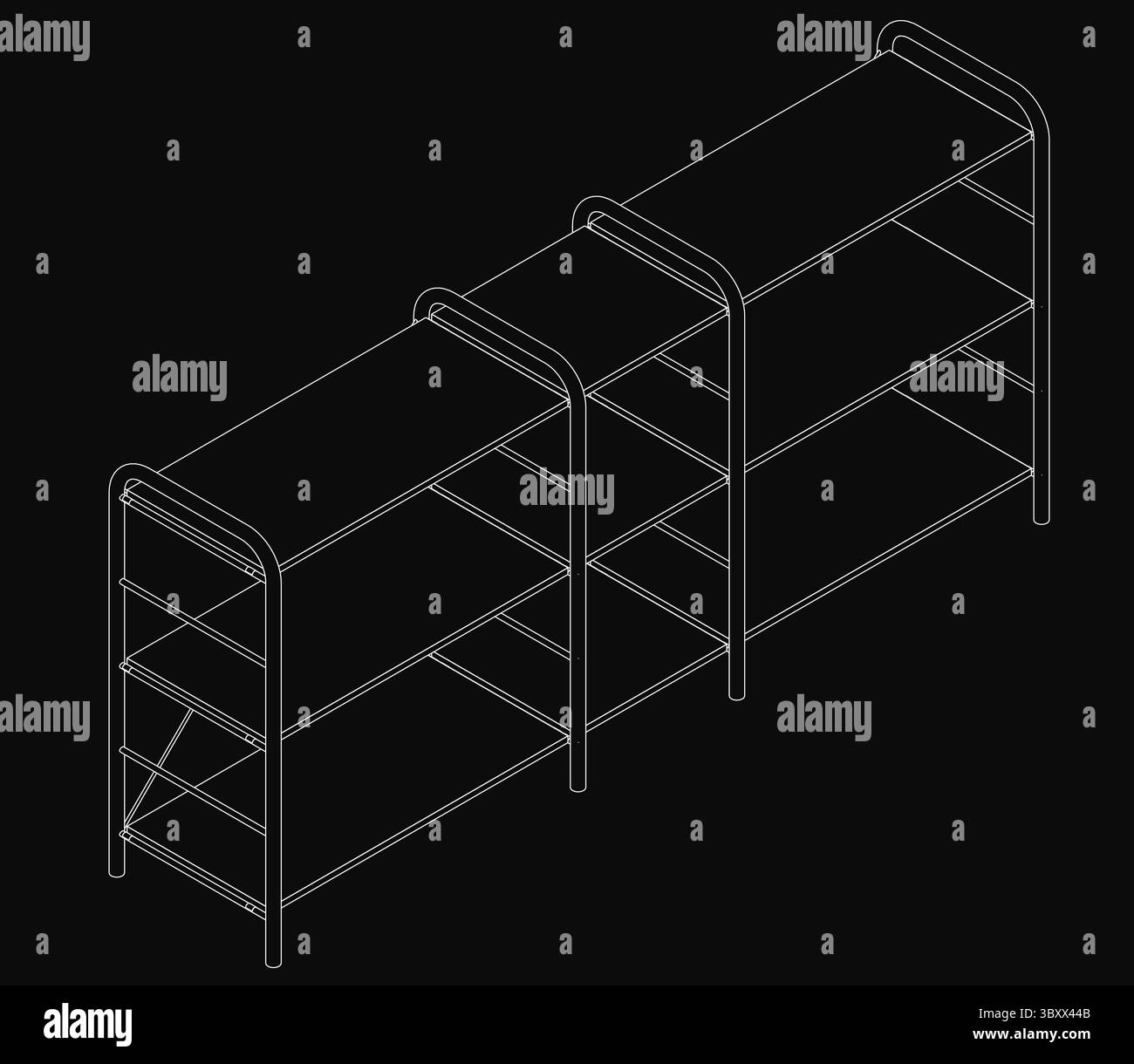 Residential house ideal design Stock Vector Images - Alamy