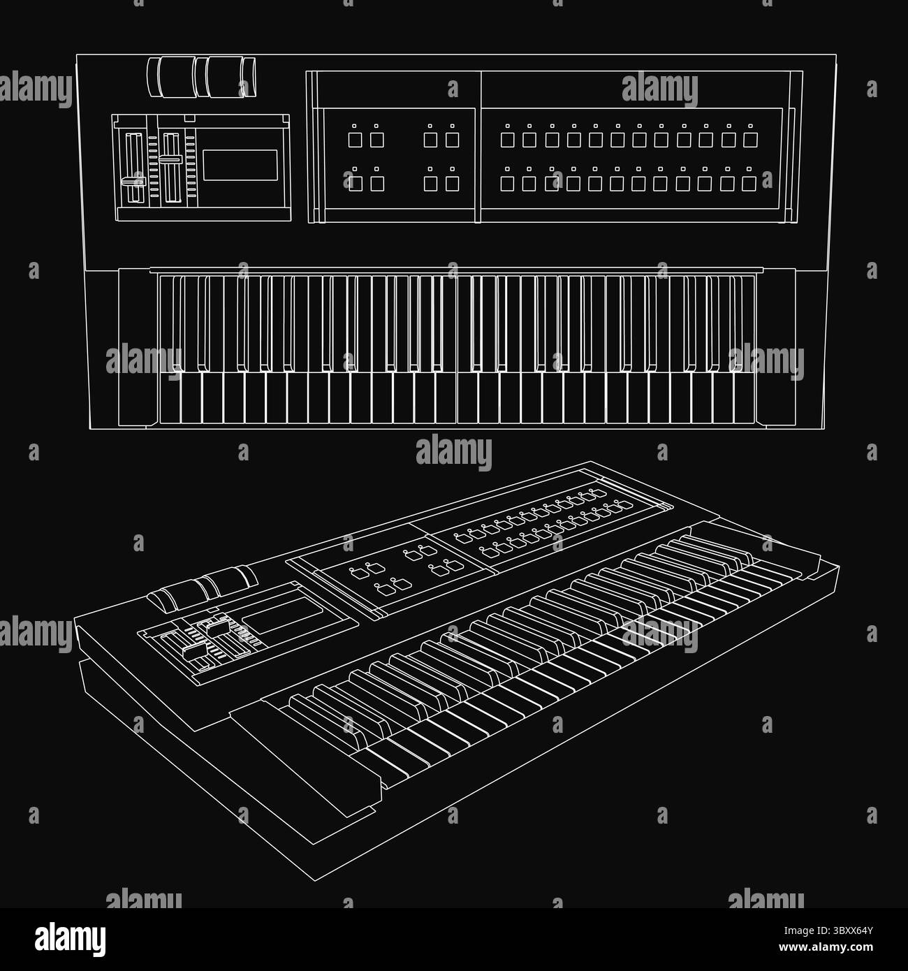 Sound components Stock Vector Images - Alamy
