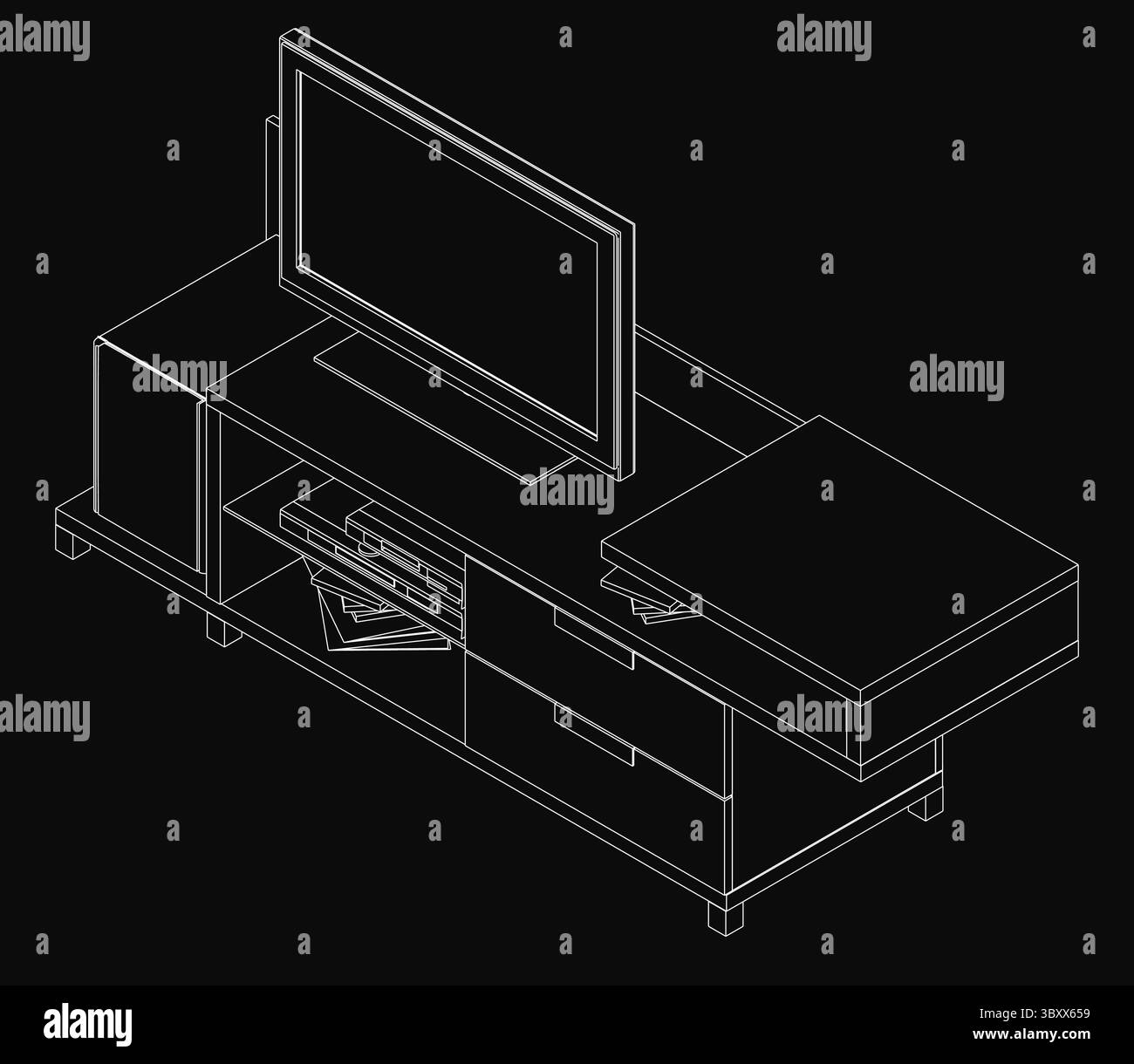 Rectangular screen Black and White Stock Photos & Images - Alamy