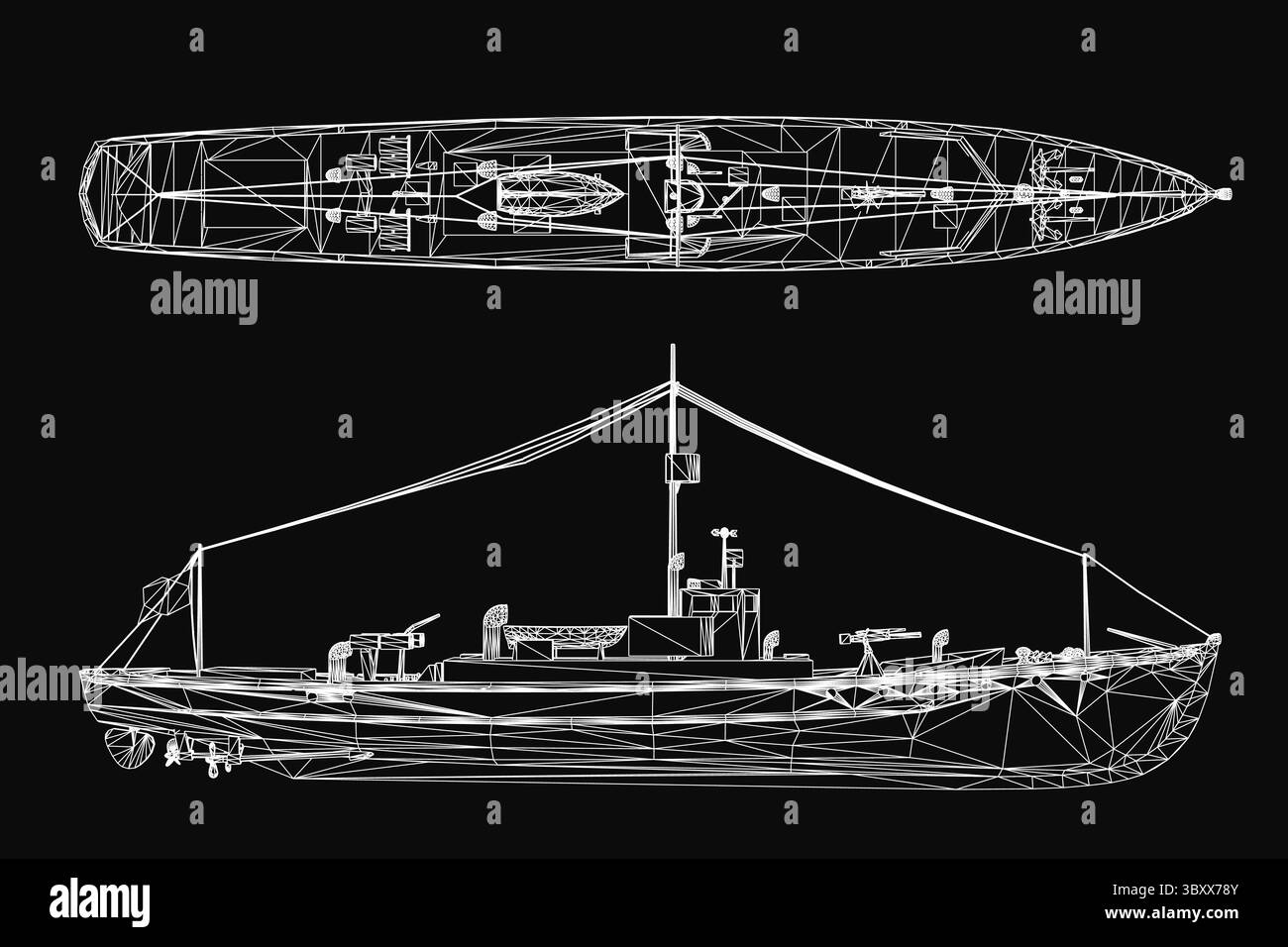 Warship engineering Stock Vector Images - Alamy