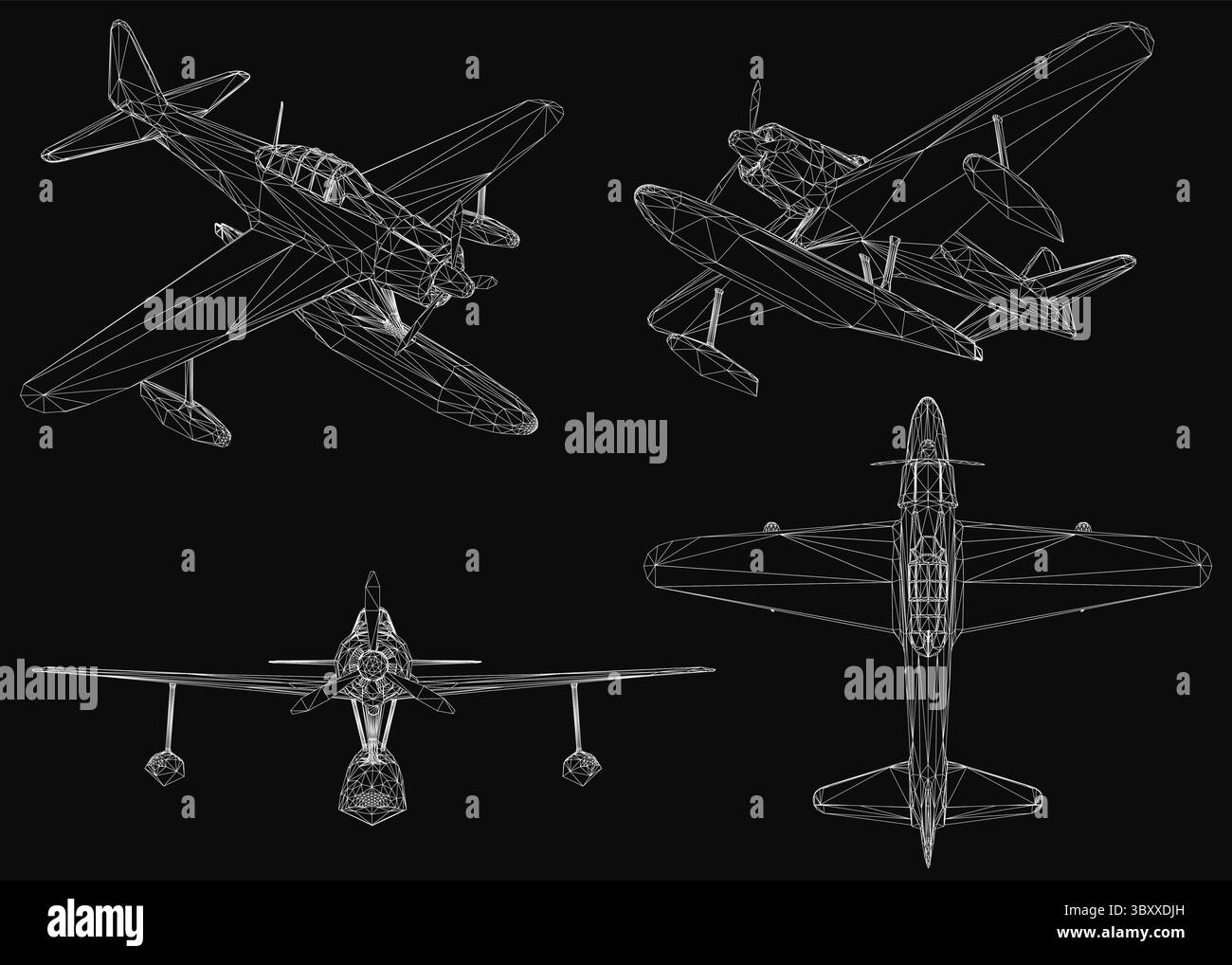 Jet plane fly past Black and White Stock Photos & Images - Alamy