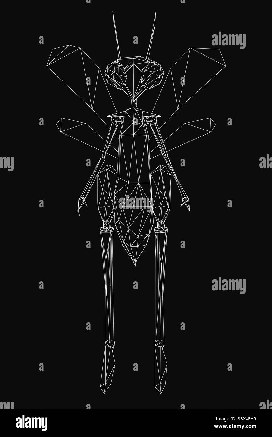 Detailed design of dragonfly wings Stock Vector Images - Alamy