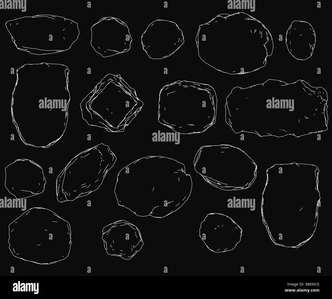 Black hand geology Stock Vector Images - Alamy