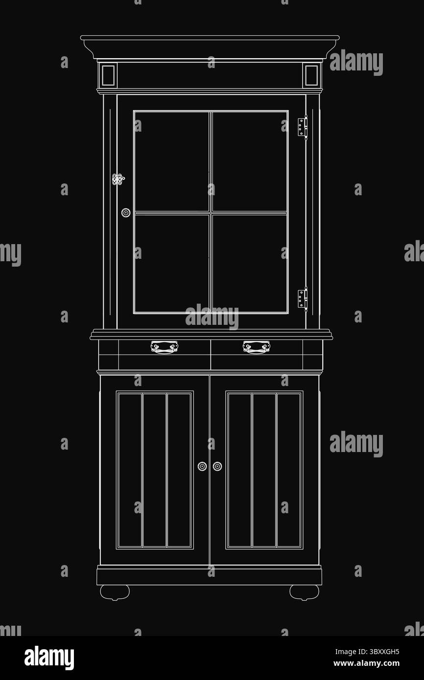 Contemporary home interior featuring Stock Vector Images - Alamy