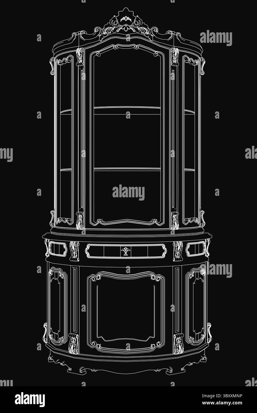 Intricate corner graphic Black and White Stock Photos & Images - Alamy