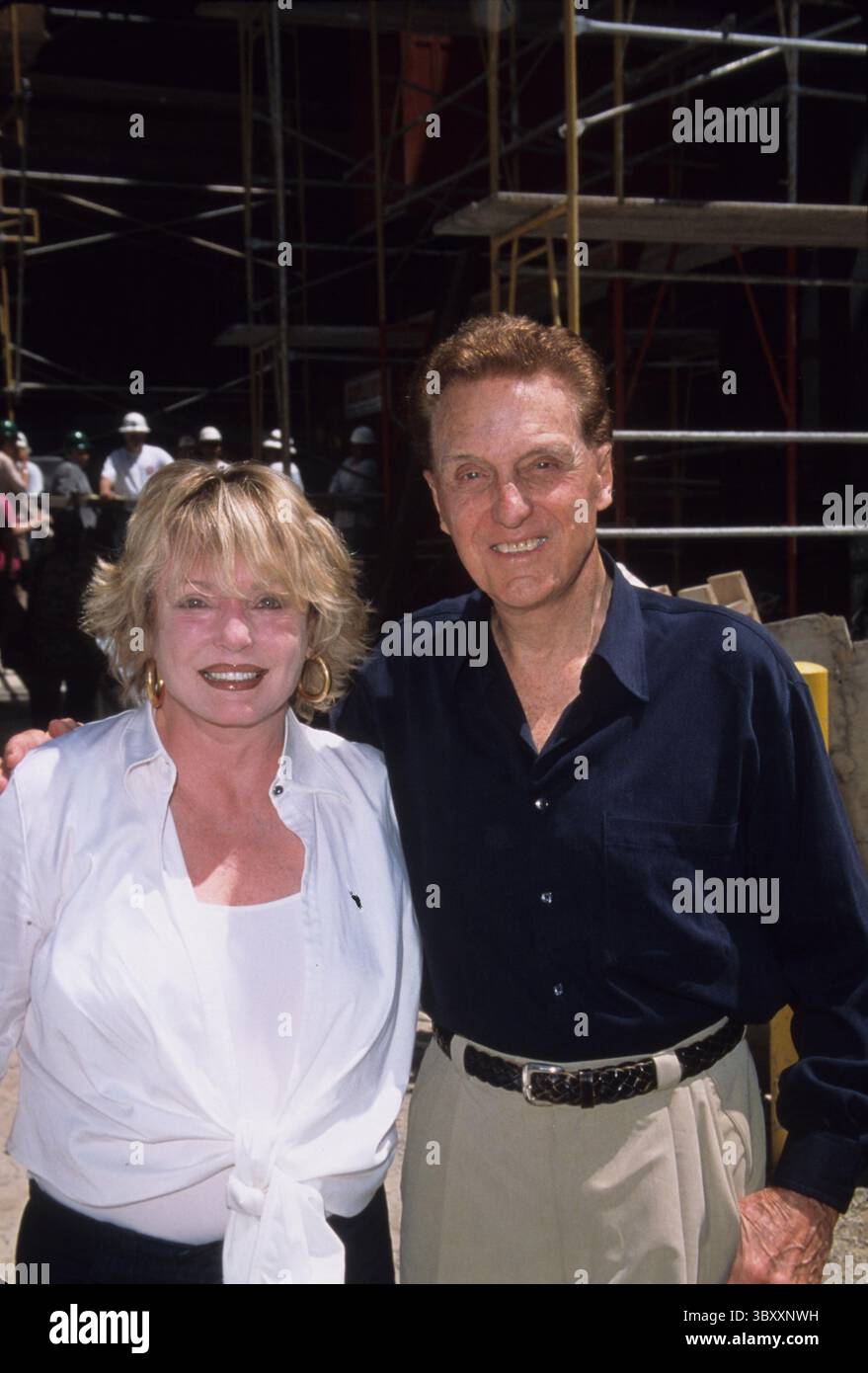 ROBERT STACK with wife Rosemarie Stack at Hollywood Motion Picture Museum Groundbreaking ...