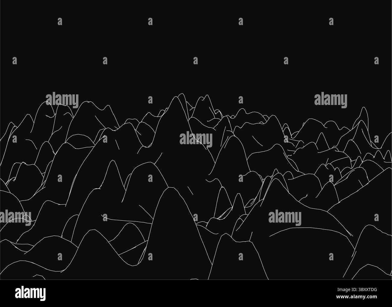 Dramatic high contrast black Stock Vector Images - Alamy